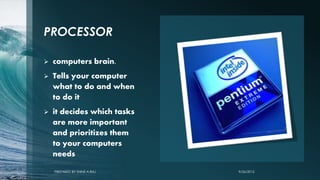 CUDA CORE PROCESSOR | PPT
