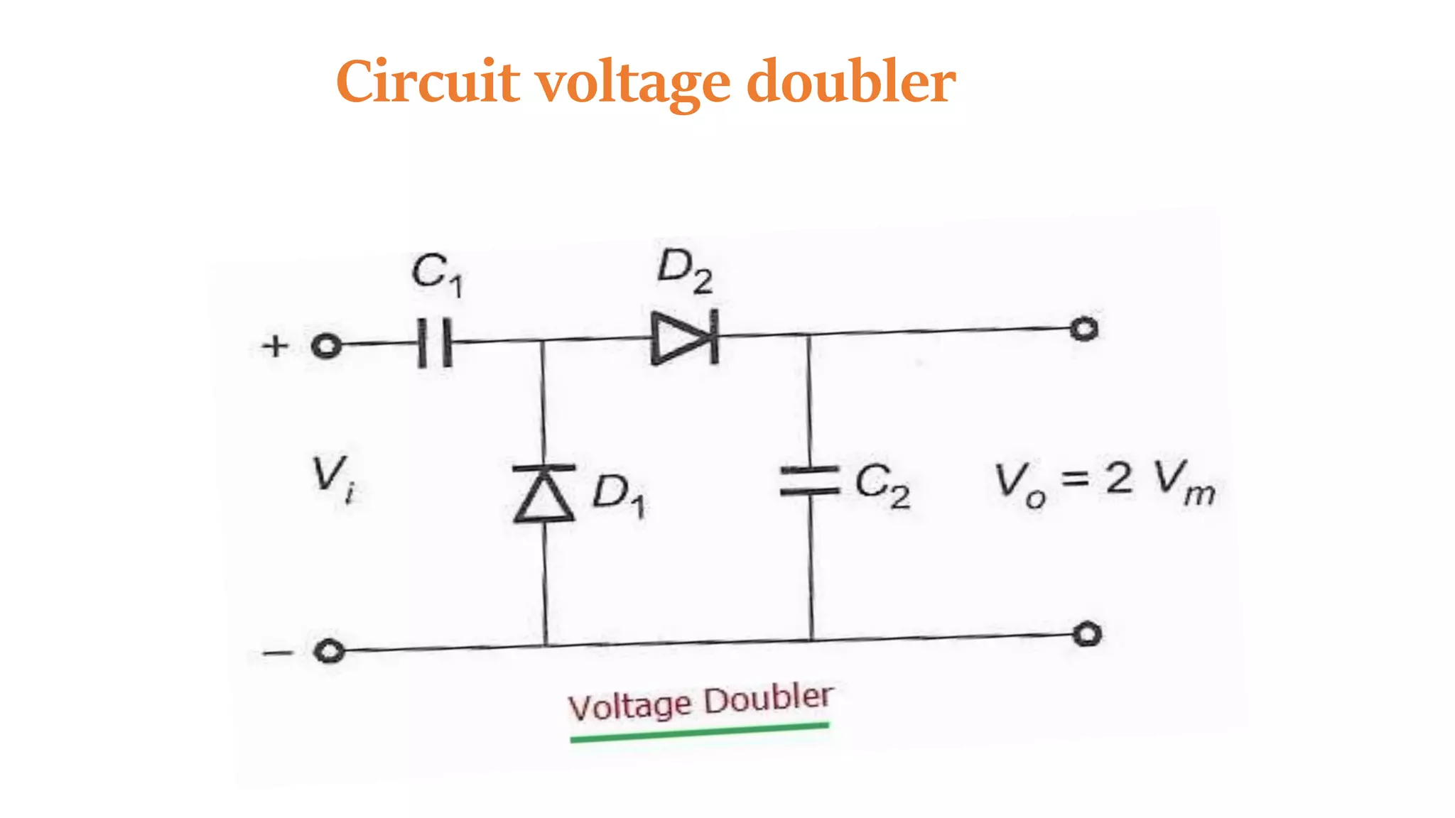 half wave rectifier and voltage double and zener diode | PPTX