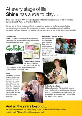 Shine fundraising brochure - Denny | PDF