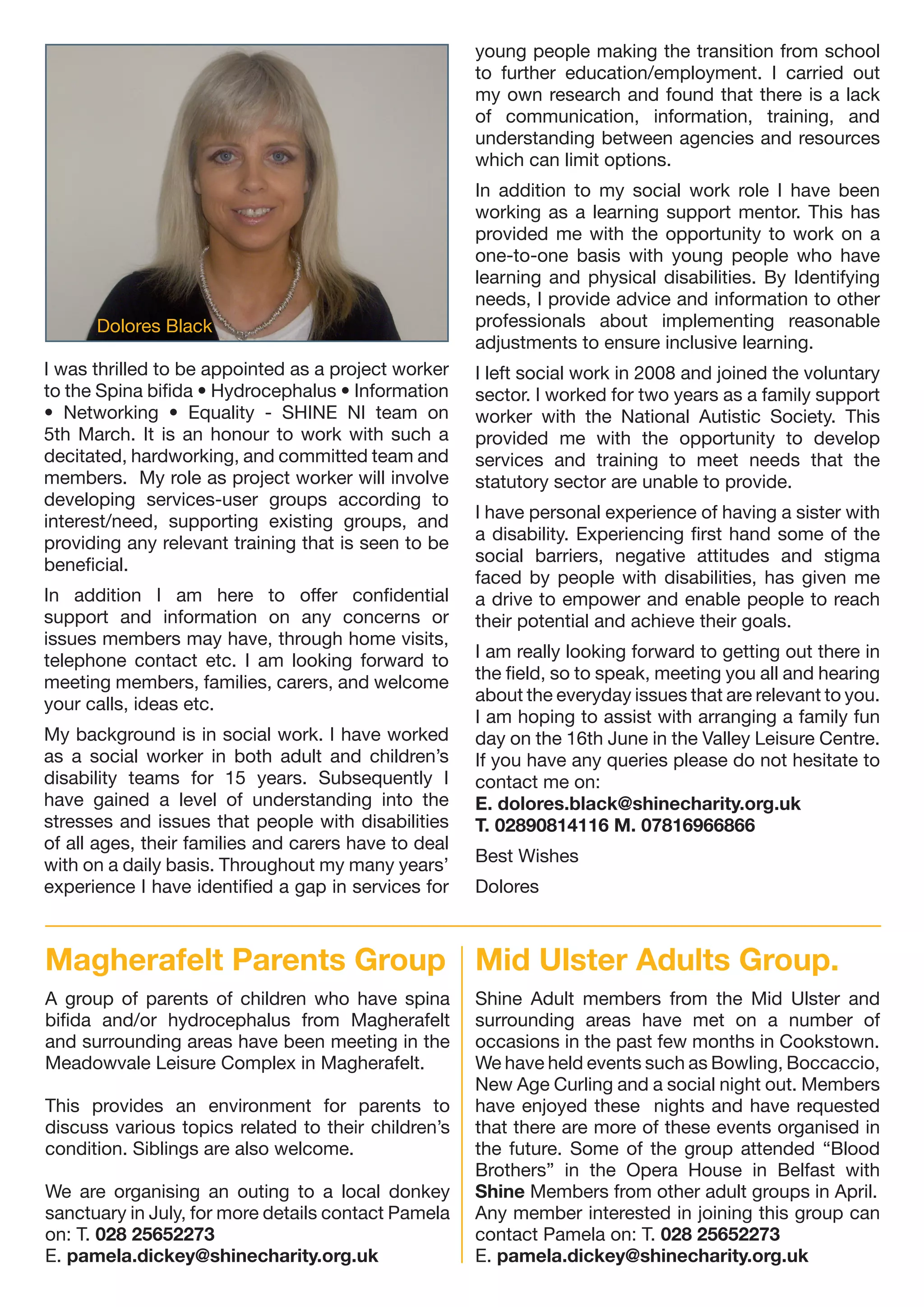 SHINE Northern Ireland Newsletter | PDF