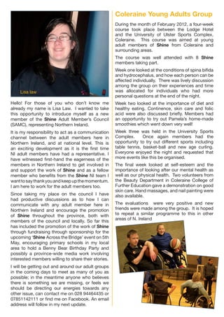 SHINE Northern Ireland Newsletter | PDF