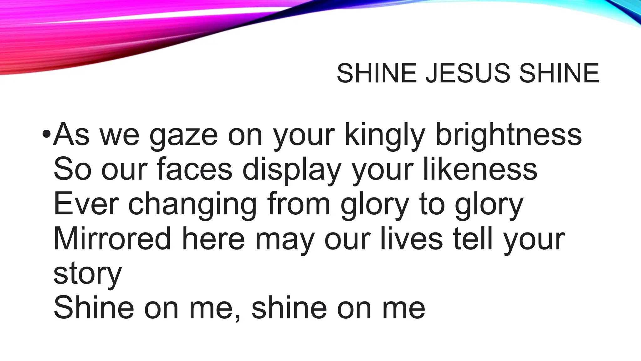 shine on me.pptx