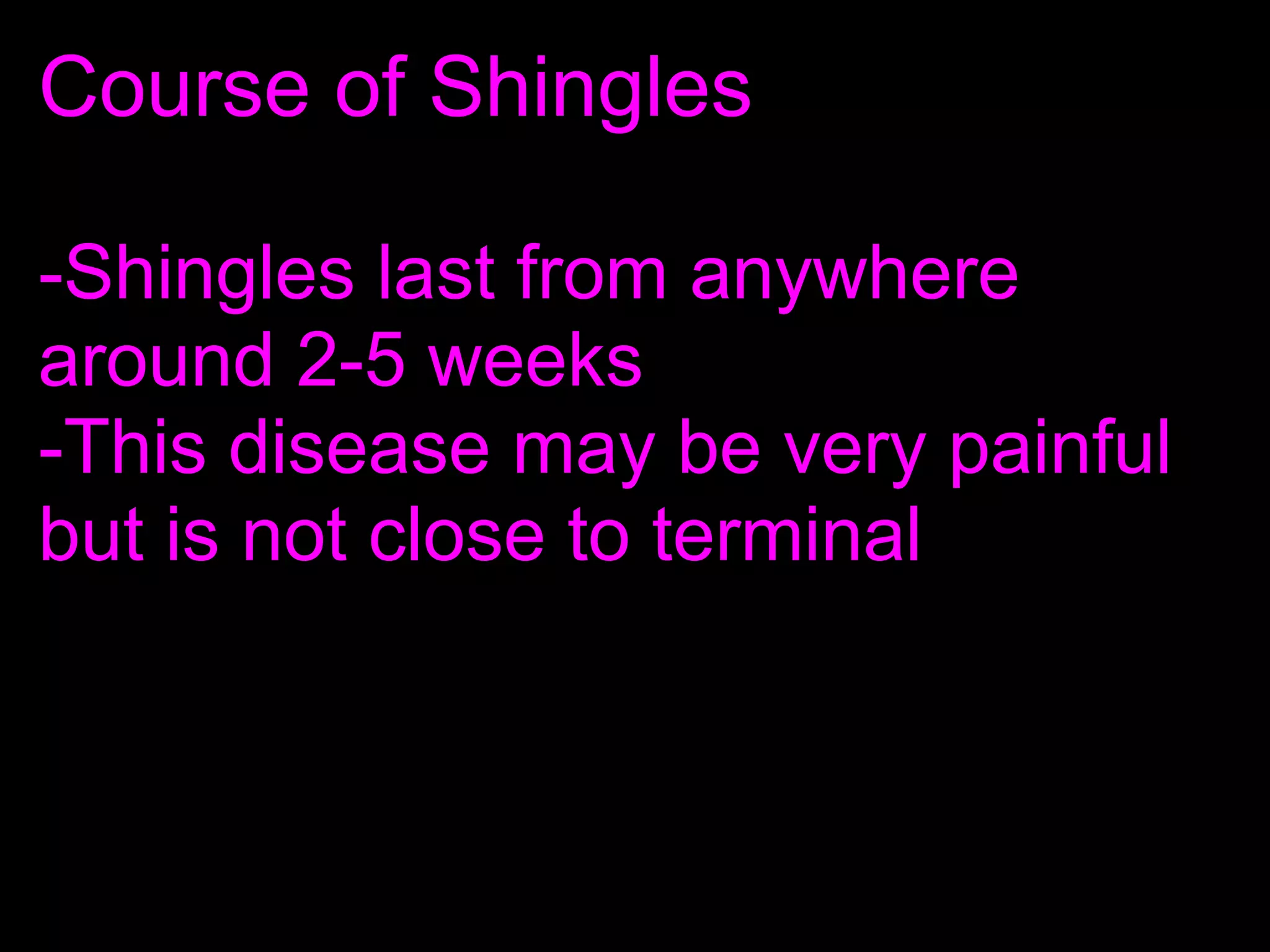 Shingles | PDF
