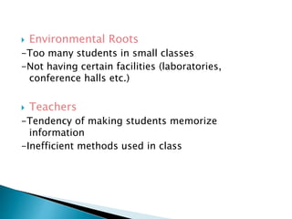 Insufficient Usage of Materials | PPT