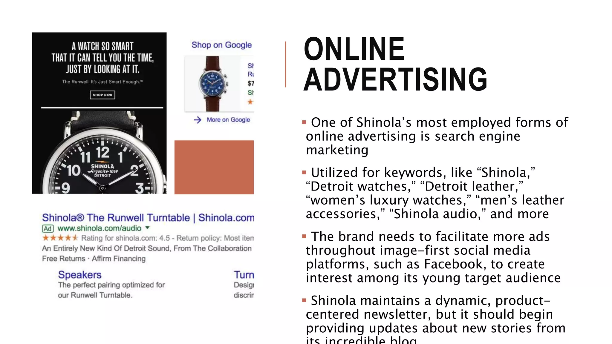 Shinola Digital Strategy Presentation | PPTX