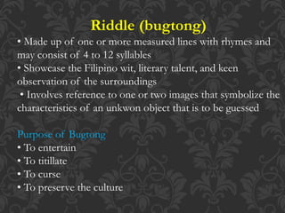 SPANISH AND PRE-COLONIAL TEXT PHILIPPINE LITERATURE | PPTX