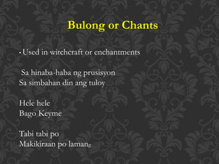SPANISH AND PRE-COLONIAL TEXT PHILIPPINE LITERATURE | PPTX