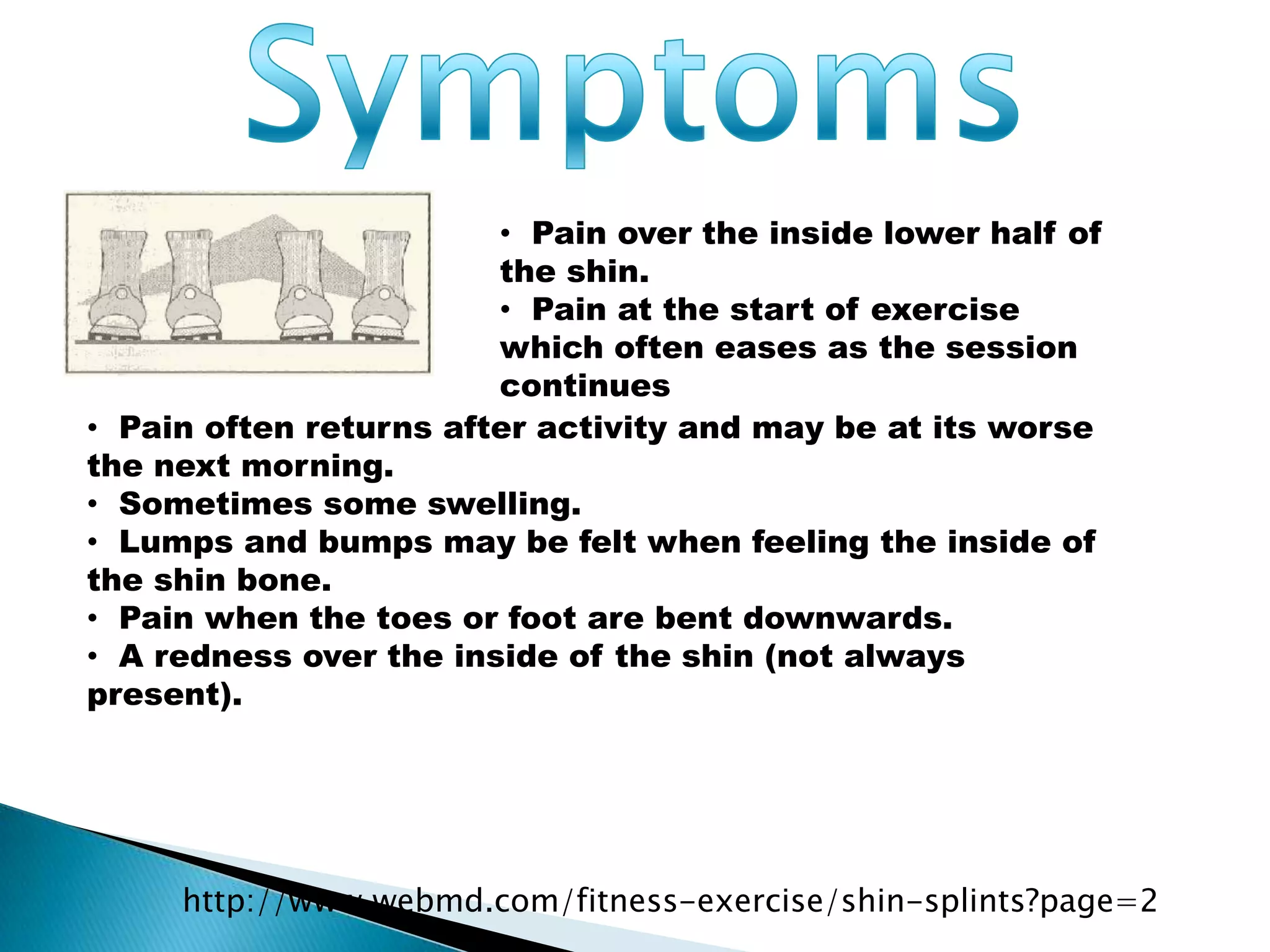 Shin splints powerpoint | PPTX
