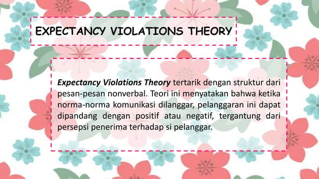 Expectancy Violations Theory | PPTX