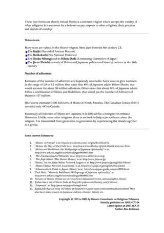 Shinto | PDF