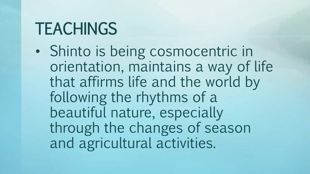 Shintoism | PPTX | Buddhism | Religion & Spirituality