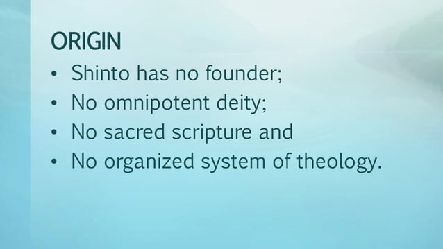 Shintoism | PPTX | Buddhism | Religion & Spirituality