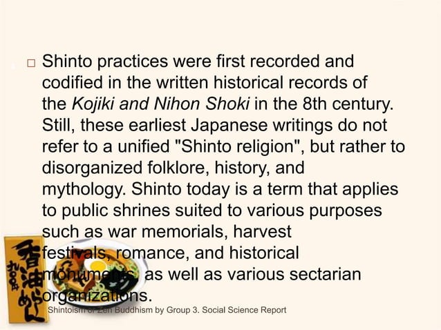 Shintoism | PPTX | Buddhism | Religion & Spirituality