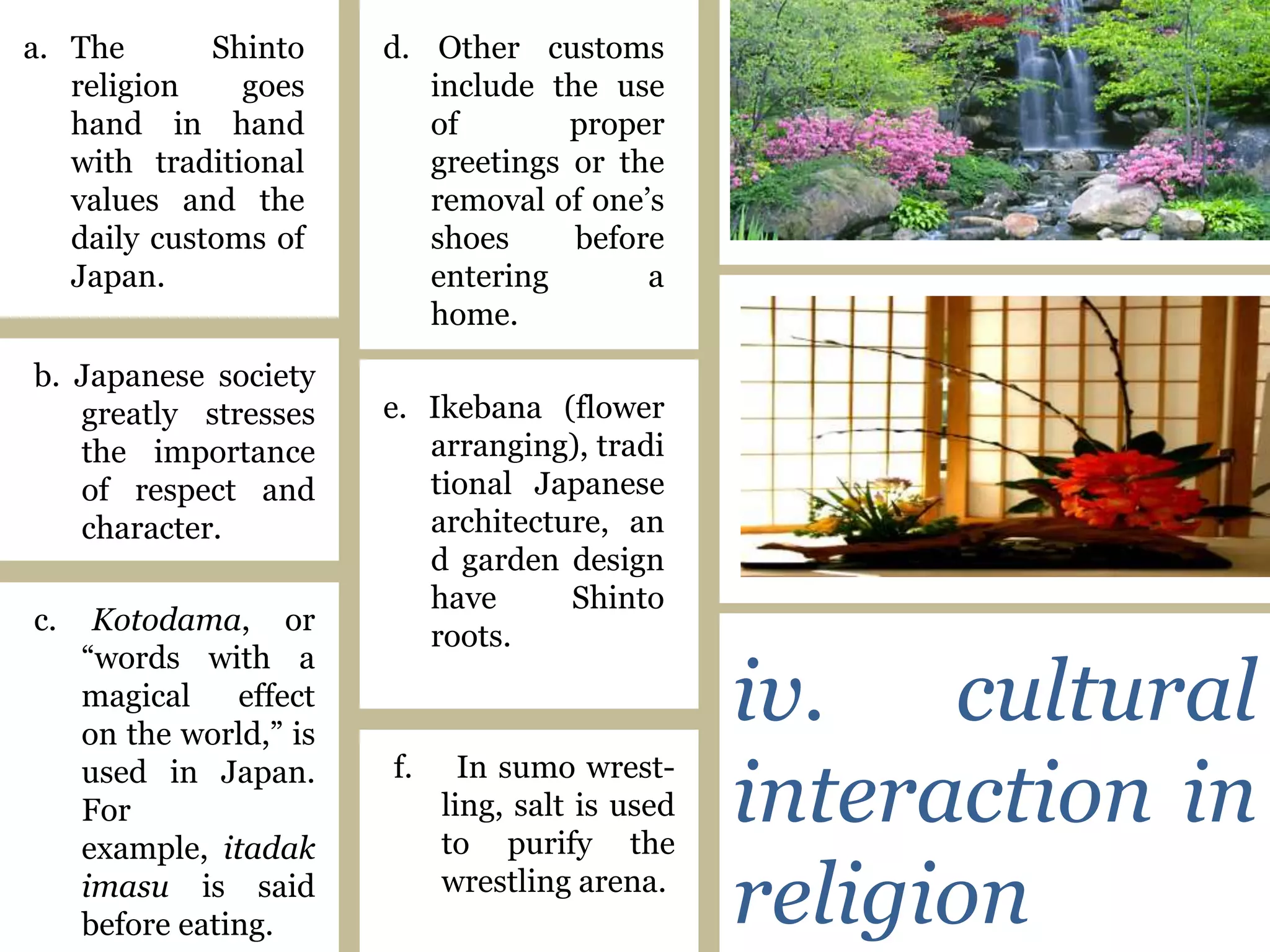 Religions of the World : Shinto | PPTX