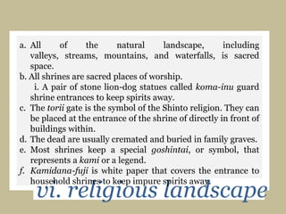 Religions of the World : Shinto | PPTX