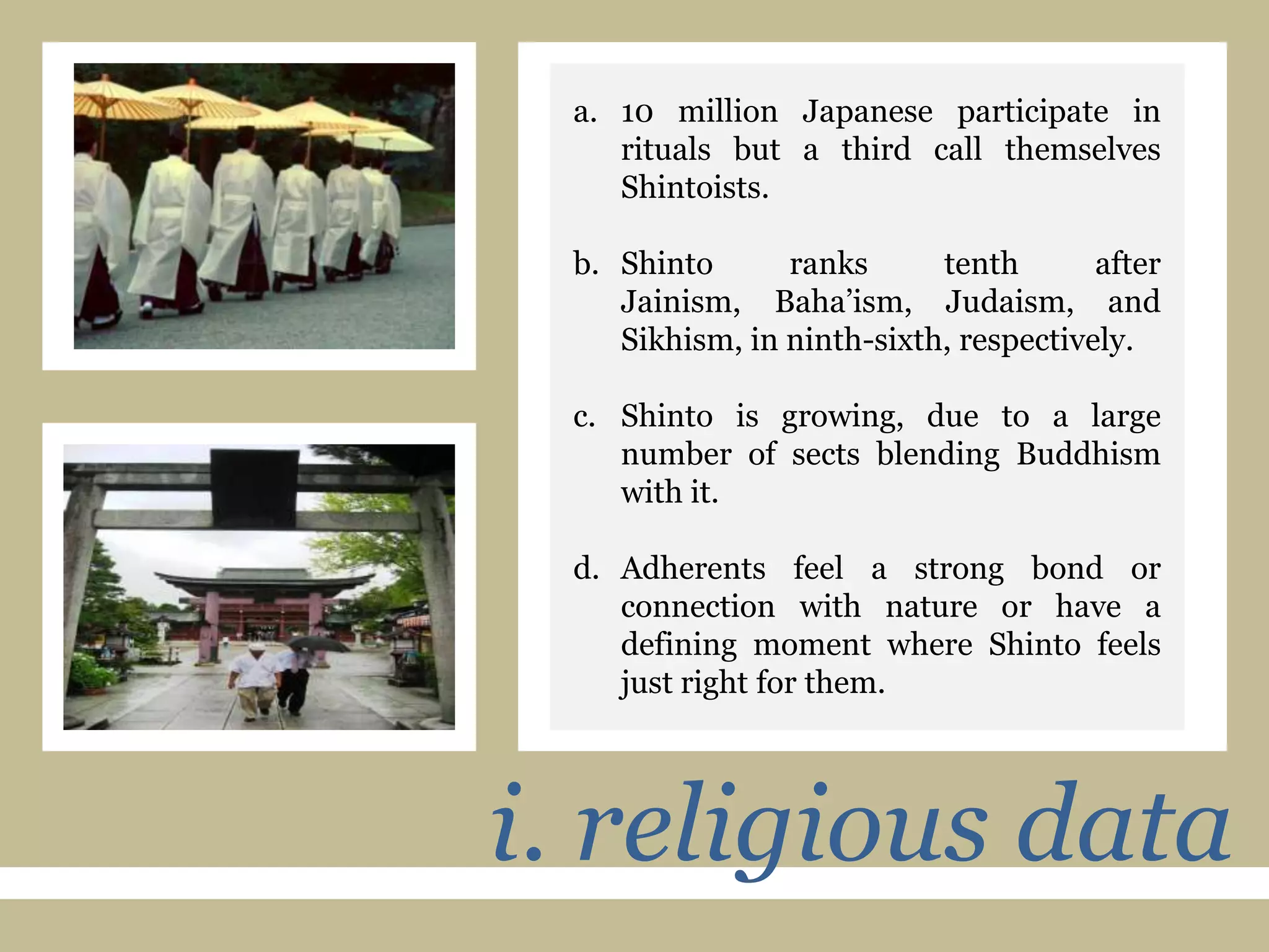 Religions of the World: Shinto | PPTX