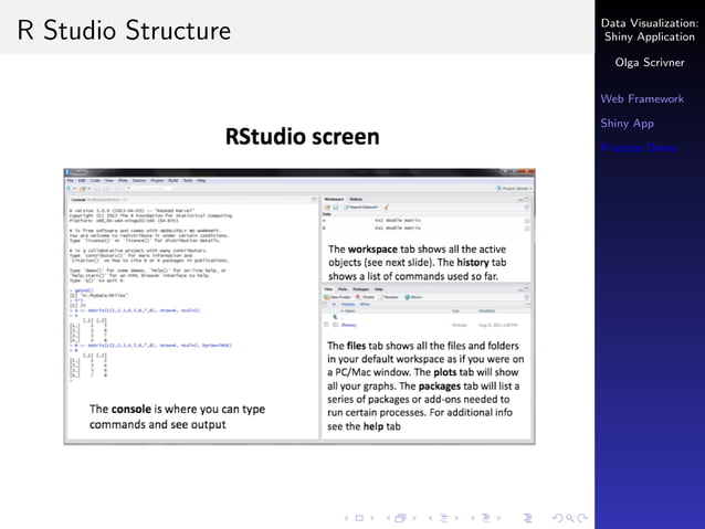 Data Visualization Introduction To Shiny Web Applications Pdf