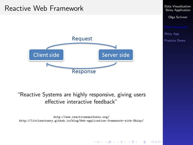 Data Visualization: Introduction to Shiny Web Applications | PDF