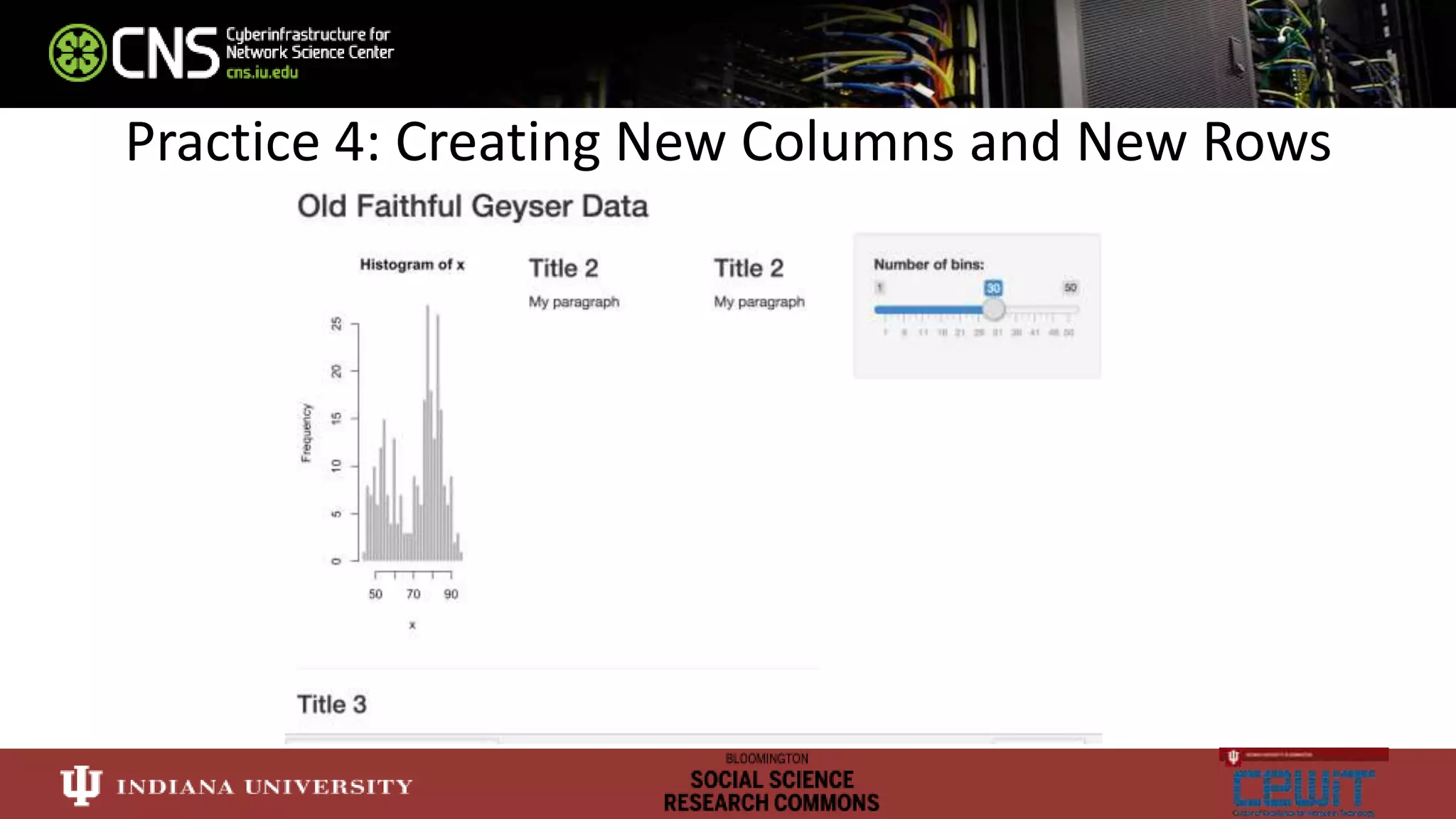 Building Shiny Application Series - Layout and HTML | PPTX