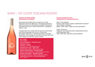 Shiny – igt costa toscana rosato gualdo del re | PPT