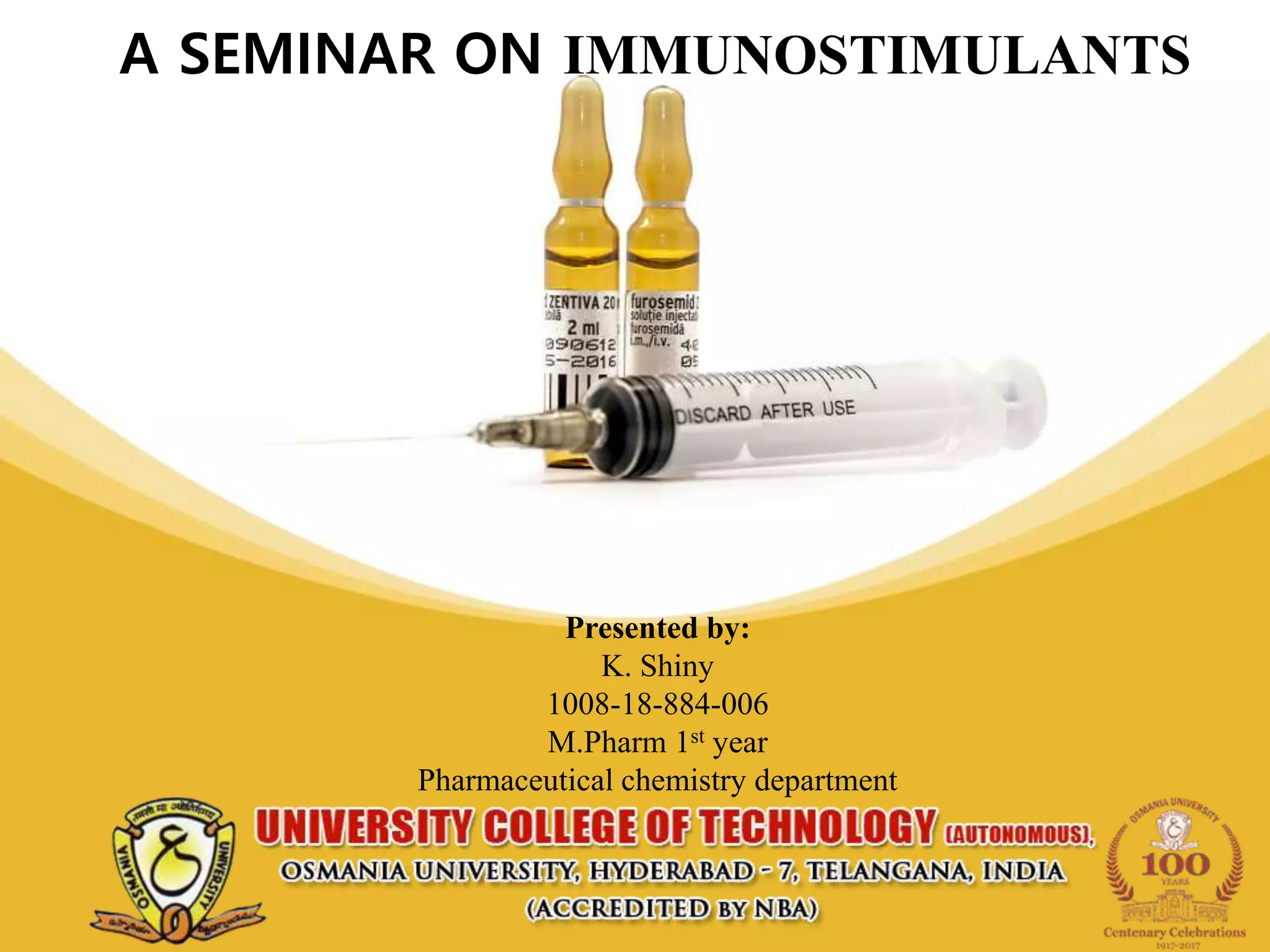 immuno stimulants | PPTX