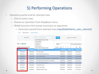 ShinySRAdb: an R package using shiny to wrap the SRAdb Bioconductor package | PPT