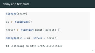 R scripts for statistics and dashboard designs | PPT