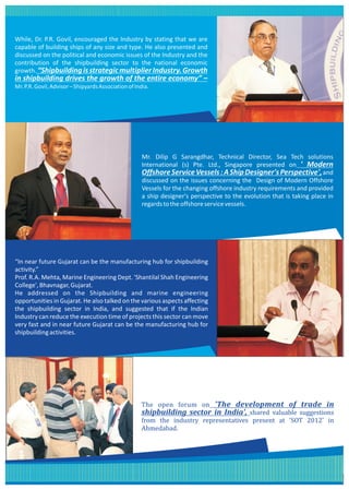 Ship Building and Marine Industry - Post Show report | PDF | Cruises ...