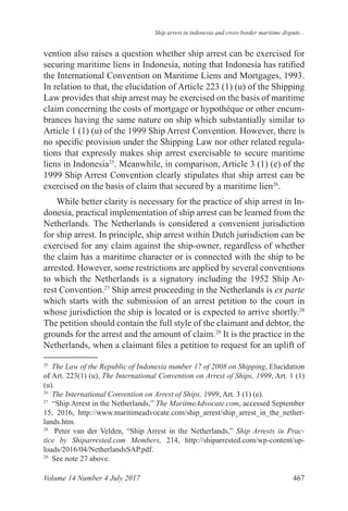 SHIP ARREST IN INDONESIA AND CROSS-BORDER MARITIME DISPUTE.pdf