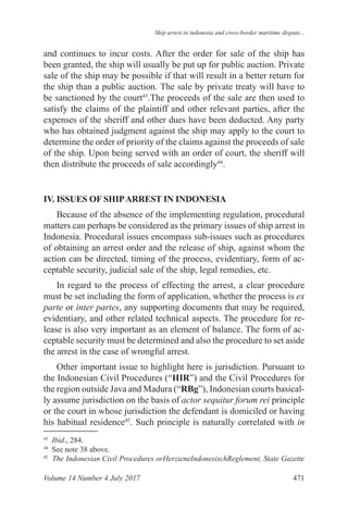 SHIP ARREST IN INDONESIA AND CROSS-BORDER MARITIME DISPUTE.pdf