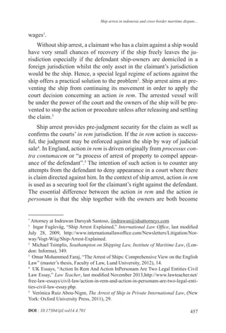 SHIP ARREST IN INDONESIA AND CROSS-BORDER MARITIME DISPUTE.pdf