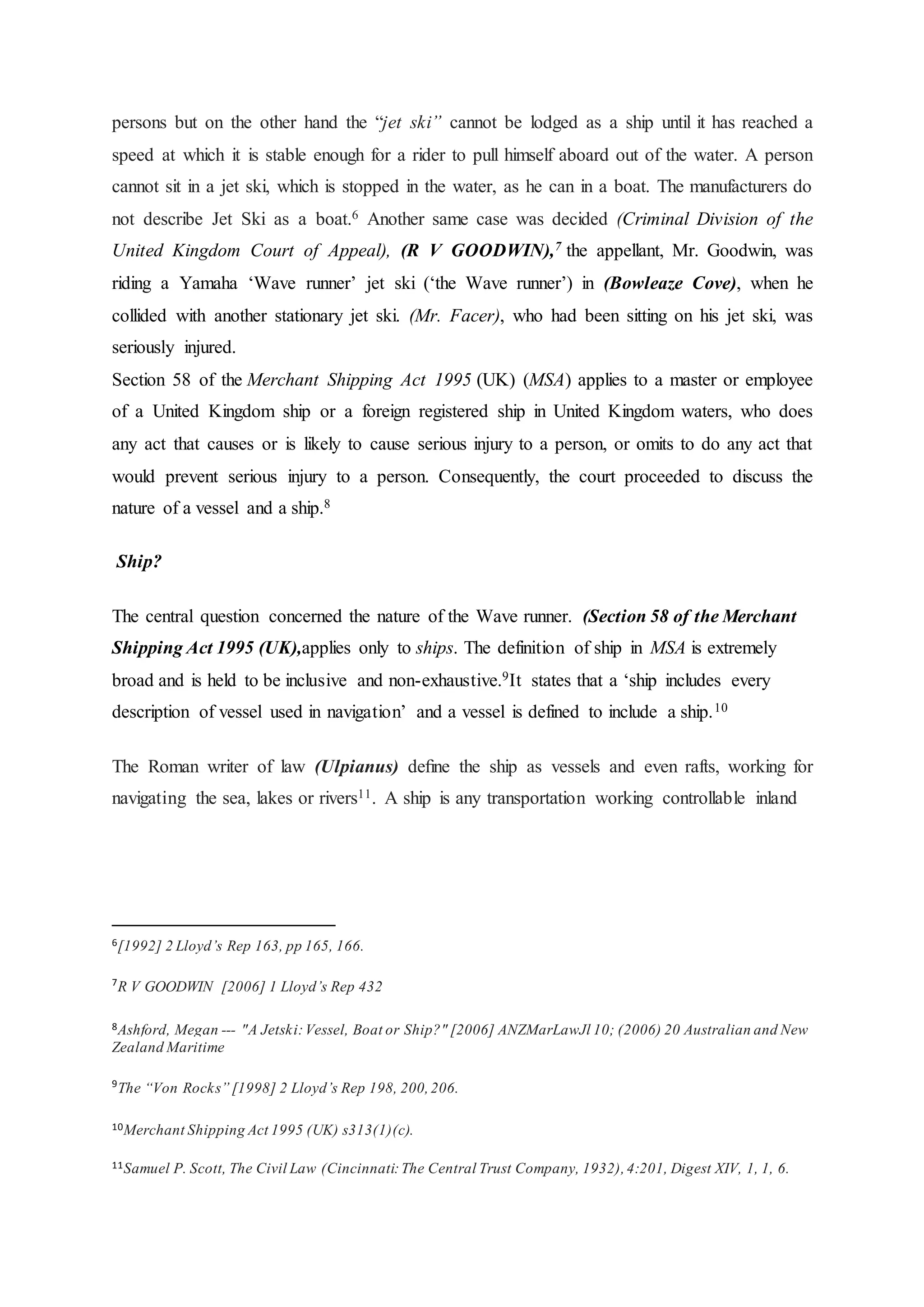 definition of ship | DOCX