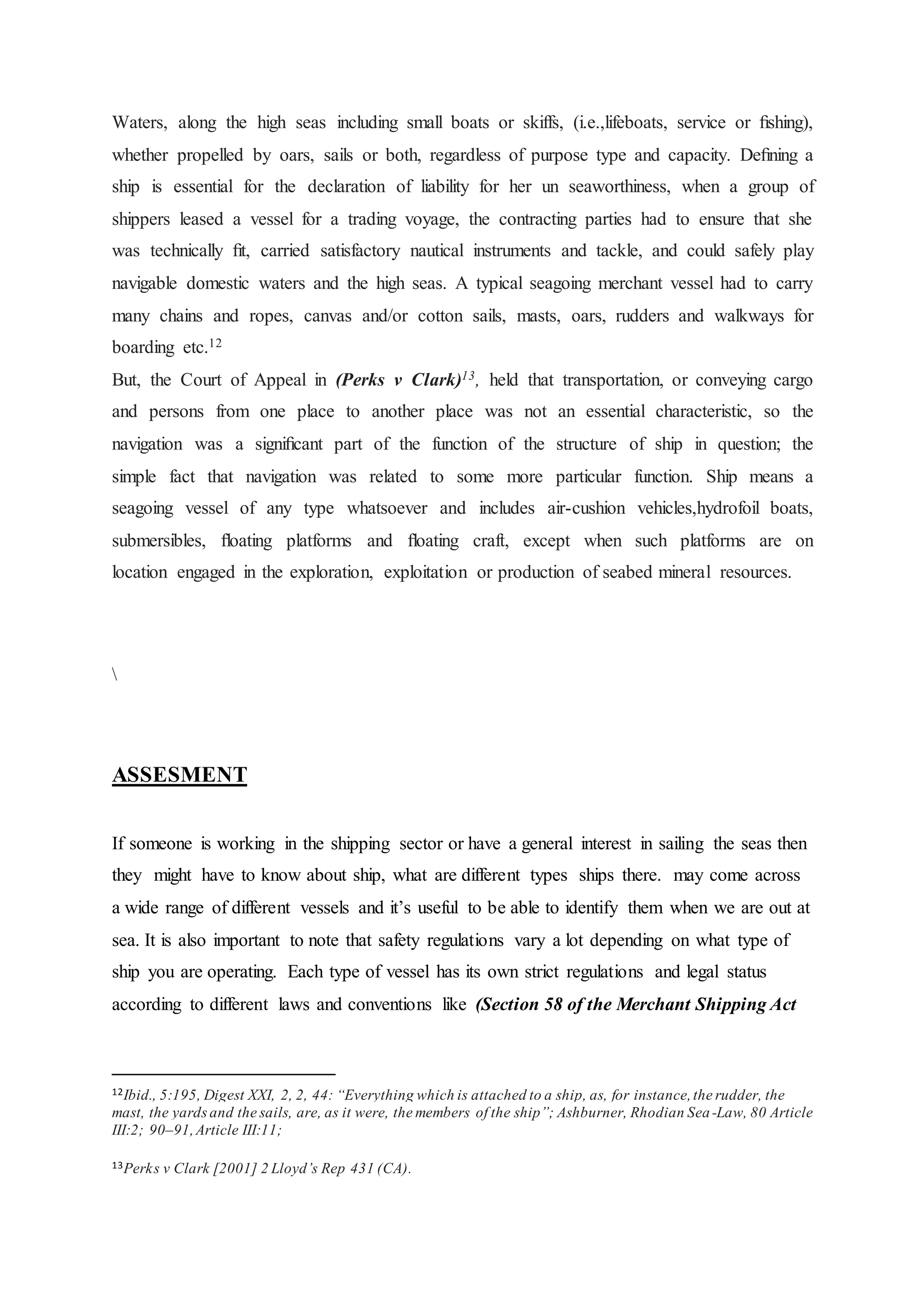 definition of ship | DOCX