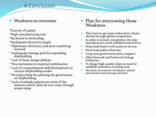 Shipbuilding engineering and posibilities in bangladesh | PPTX