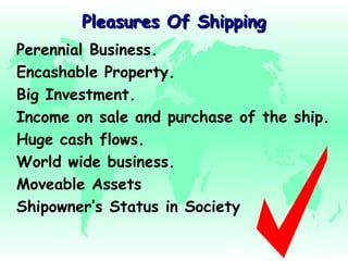 Ship Chartering - CK Sharma | PPT