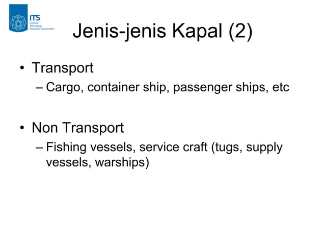 Ship classification and types | PPTX