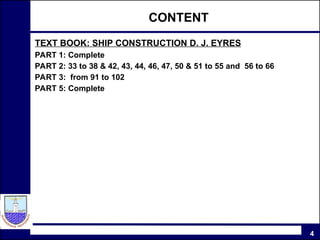 Comprehensive Ship Construction: Design, Materials, Welding, and ...