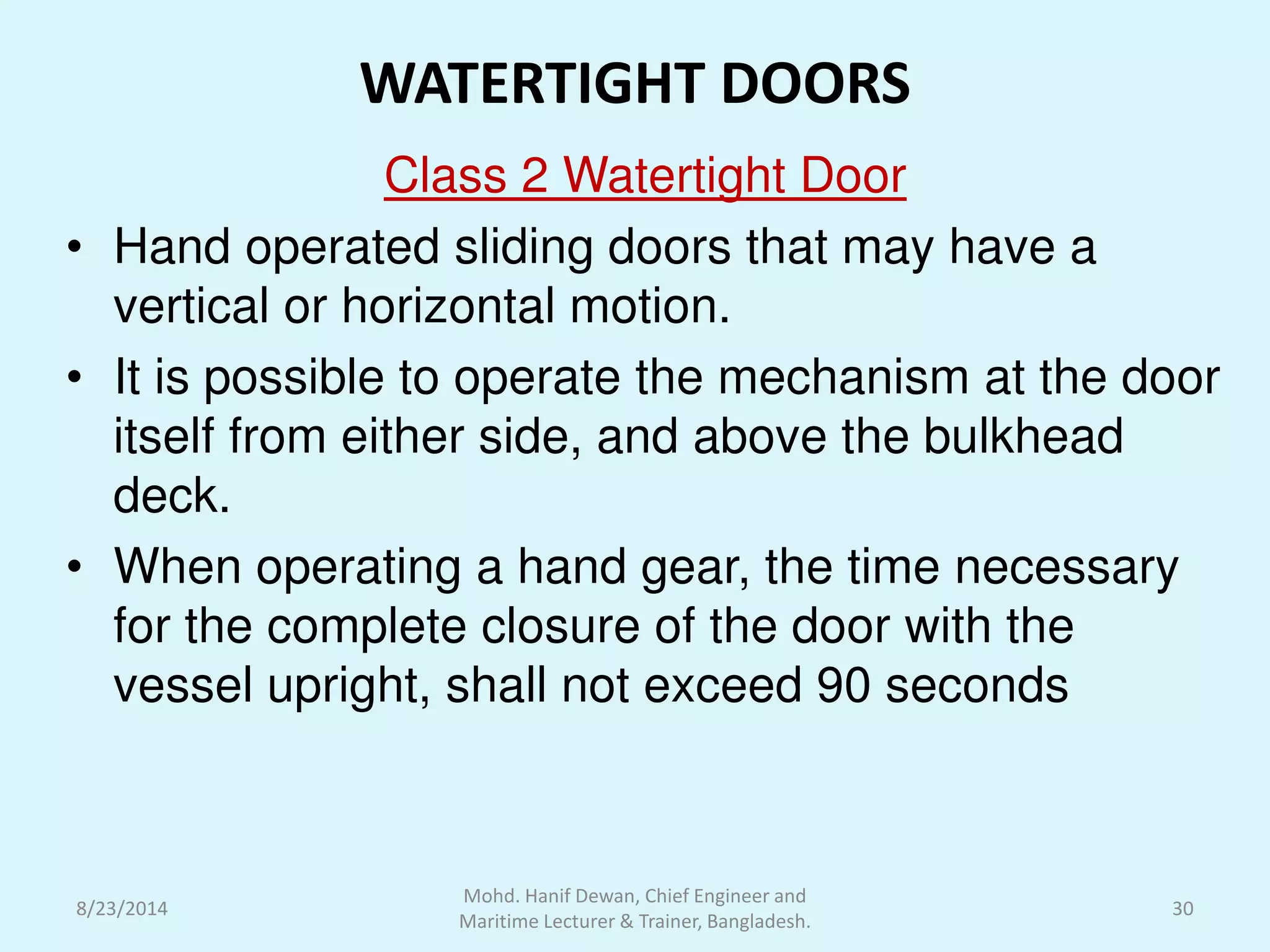 Ship Construction- Bulkhead | PDF