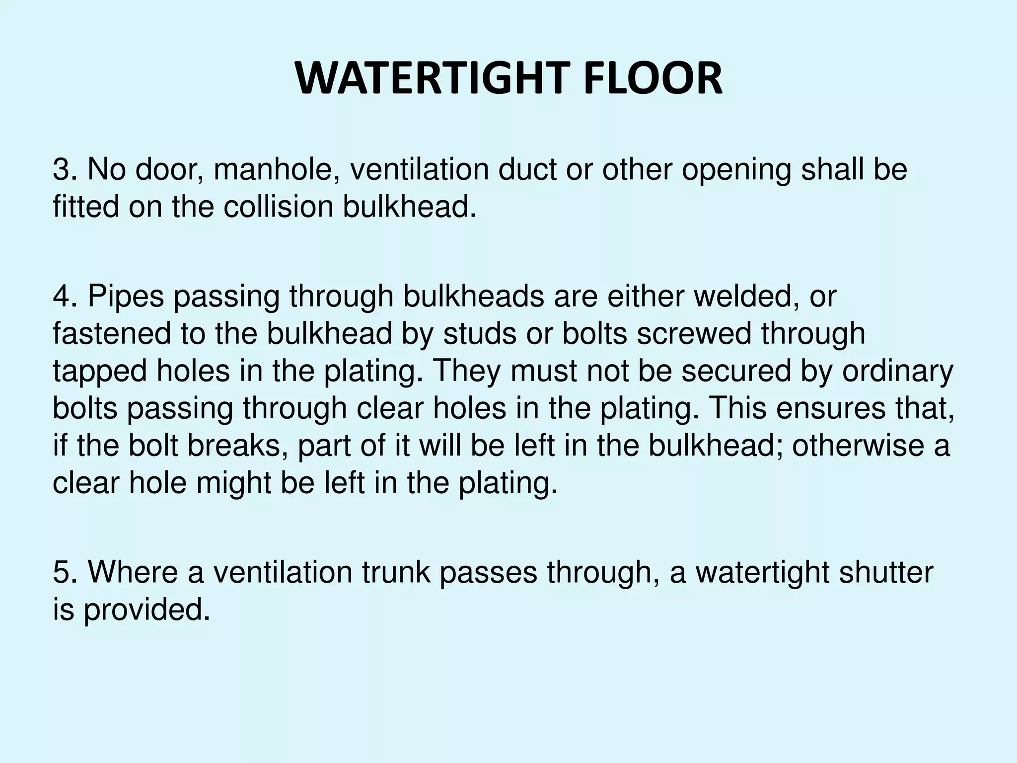 Ship Construction- Bulkhead | PDF