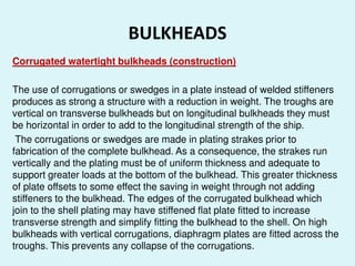 Ship Construction- Bulkhead | PDF