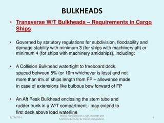 Ship Construction- Bulkhead | PDF
