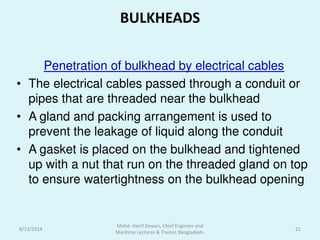 Ship Construction- Bulkhead | PPT