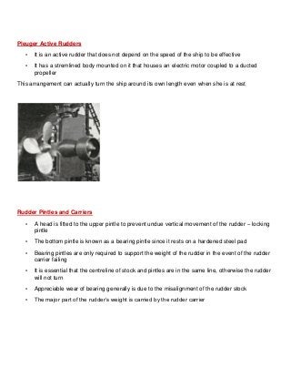 Ship Construction - Rudder Theory | PDF