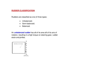 Ship Construction - Rudder Theory | PDF