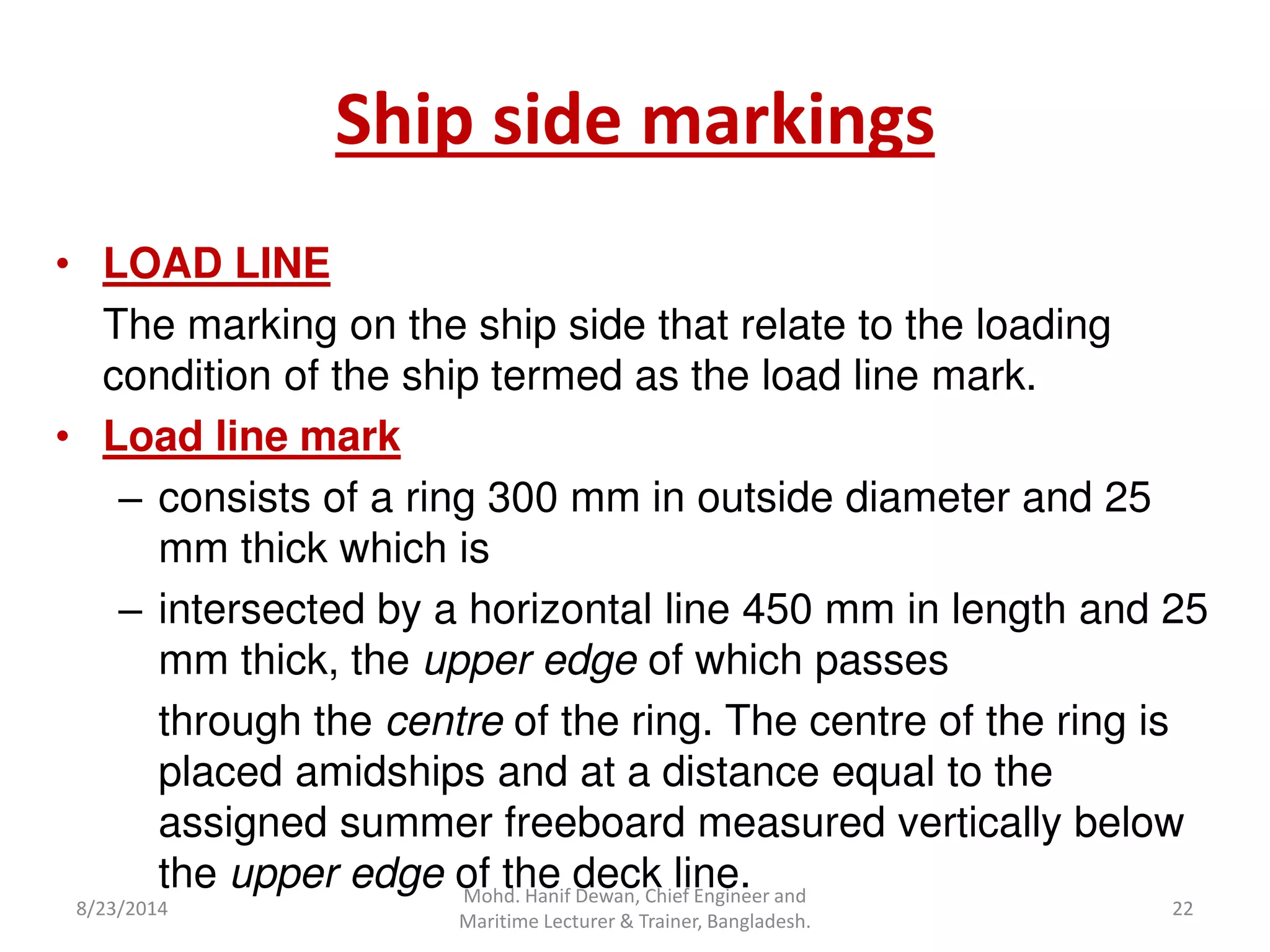 Ship Construction- Ship Dimensions | PDF