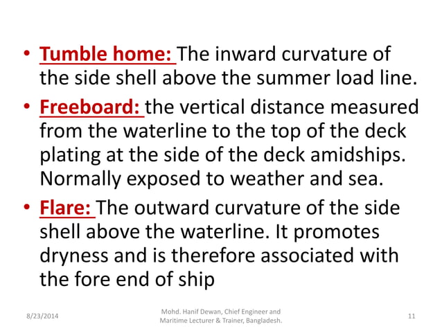 Ship Construction- Ship Dimensions | PDF