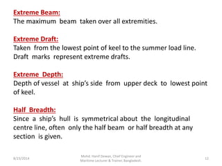 Ship Construction- Ship Dimensions | PDF