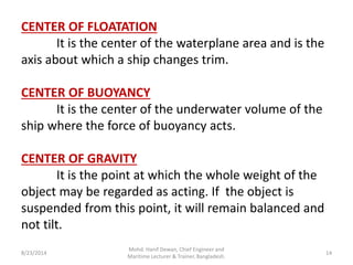 Ship Construction- Ship Dimensions | PDF