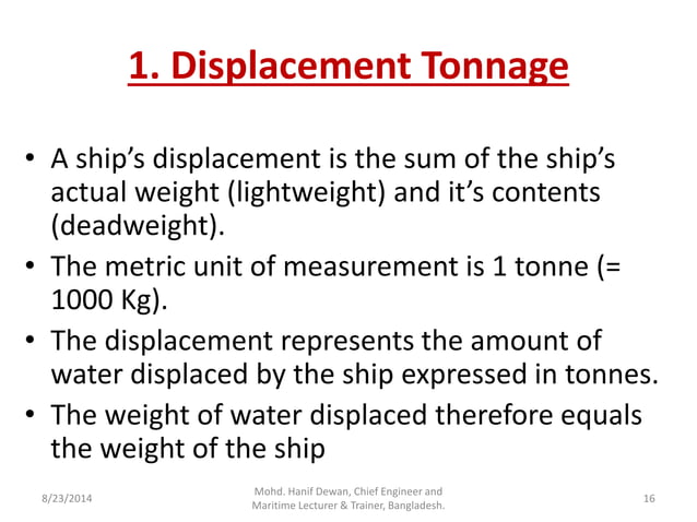Ship Construction- Ship Dimensions | PDF