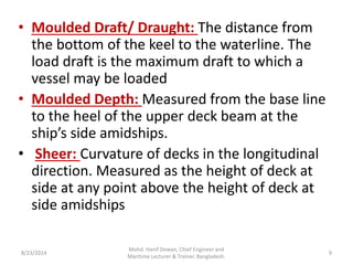 Ship Construction- Ship Dimensions | PDF